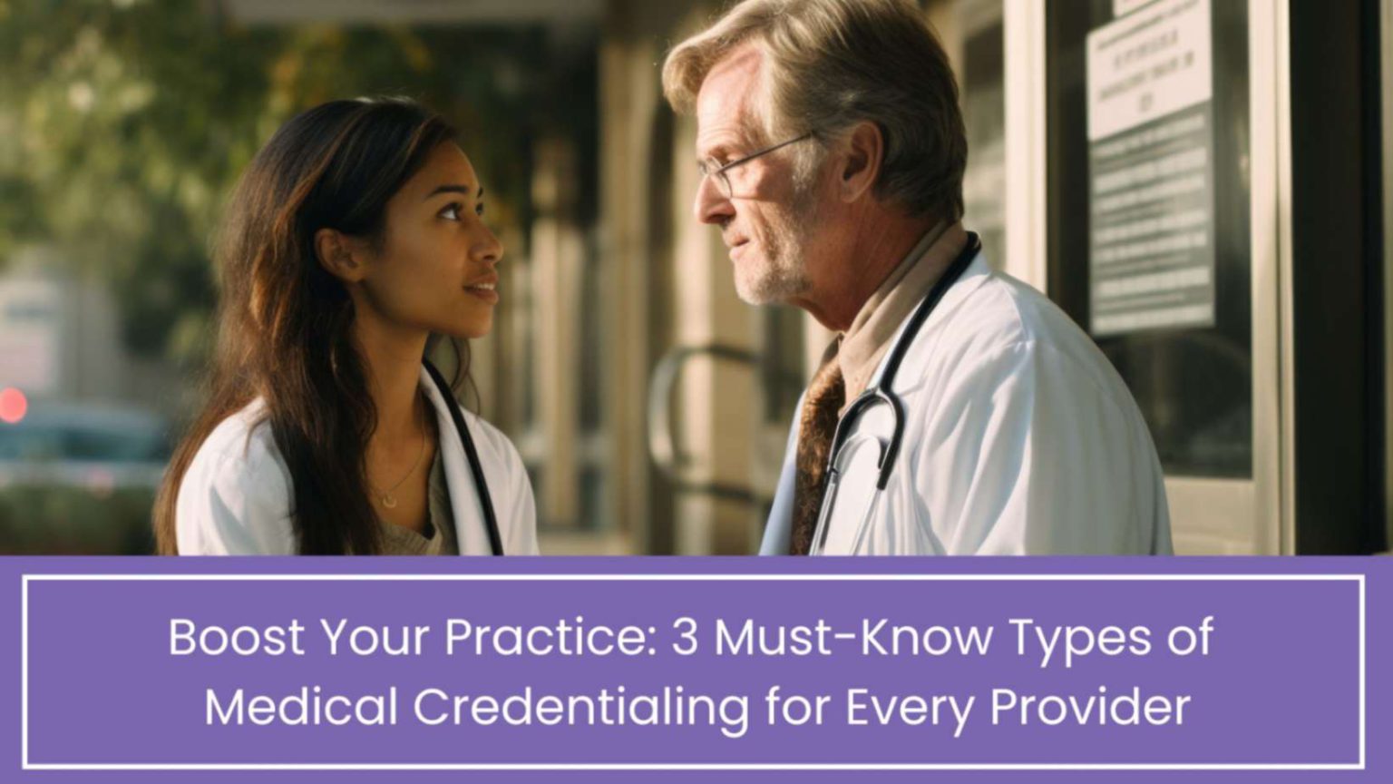 3 types of Medical Credentialing Every Provider Should Know